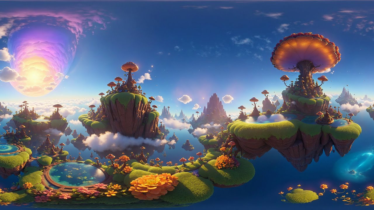 HDRI Floating Fantasy Islands for UE5 - YouTube