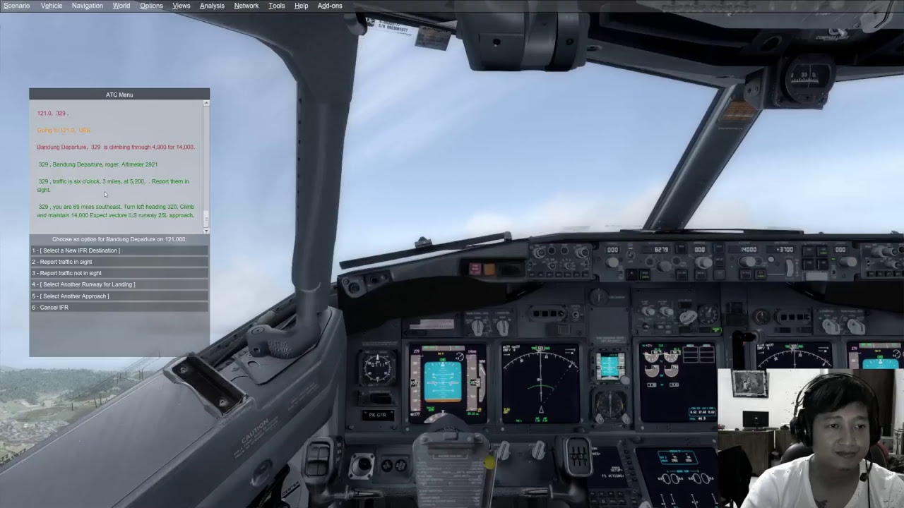 P3D (FLIGHT SIMULATOR) PILOT BELAJARAN - YouTube