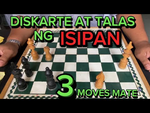 Diskarte at talas ng isipan/3 moves mate/chess puzzle.... - YouTube