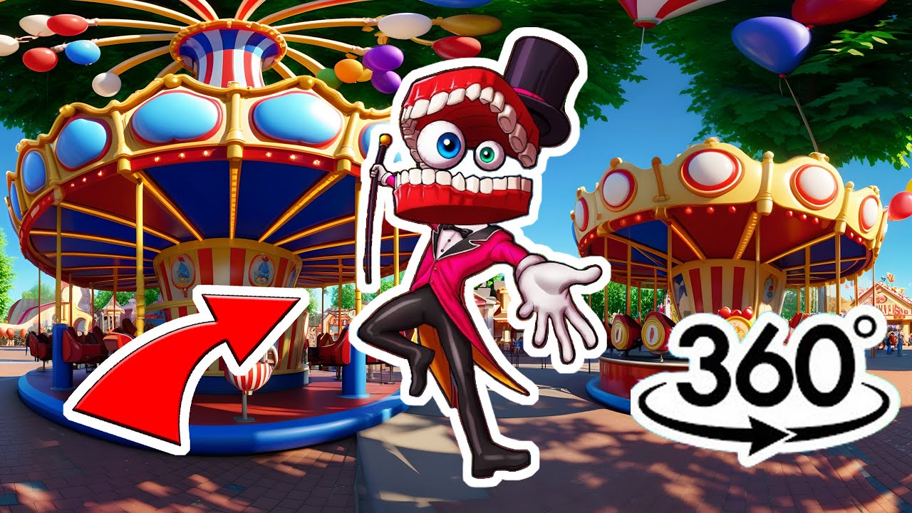 360º VR The Amazing Digital Circus ep.2 | Find Caine - YouTube