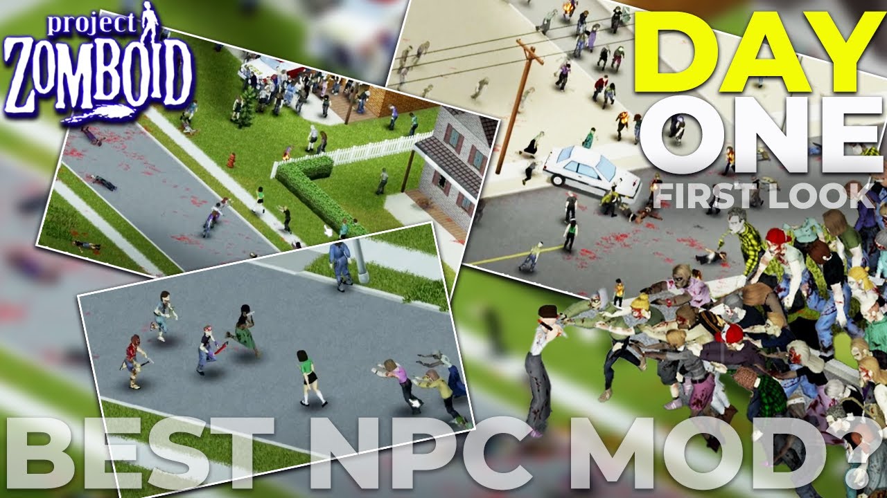 This yet to be released NPC Mod for Project Zomboid turns day one into ...
