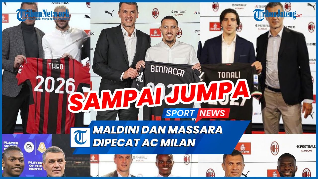 Internal AC Milan Panas Usai Ibrahimovic Pensiun, Maldini dan Massara ...