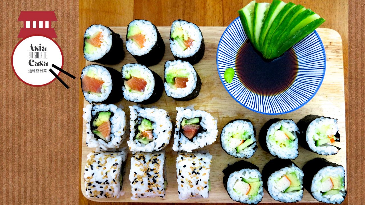 Tipos De Rollos De Sushi