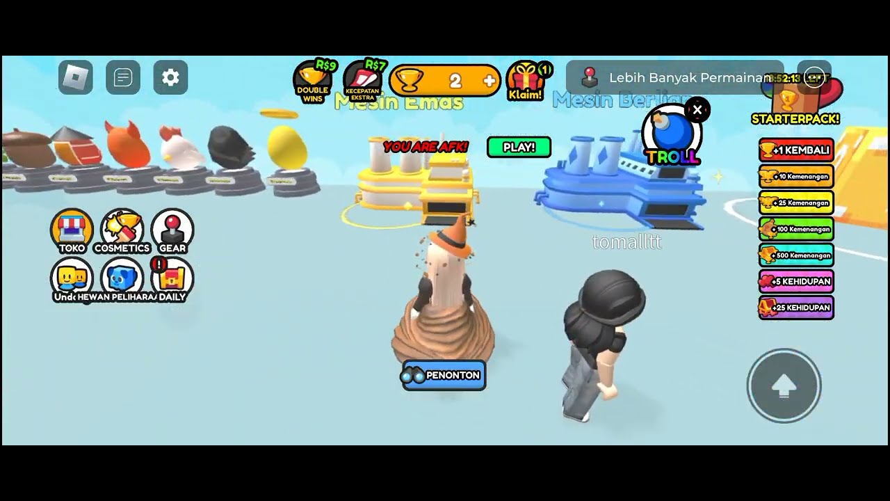 Azura bermain Roblox UPDATE TERBARU#roblox - YouTube