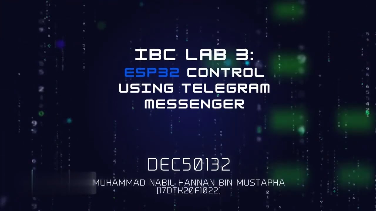 DEC50132 INTERNET BASED CONTROLLER - PW3 Nabil Hannan - YouTube