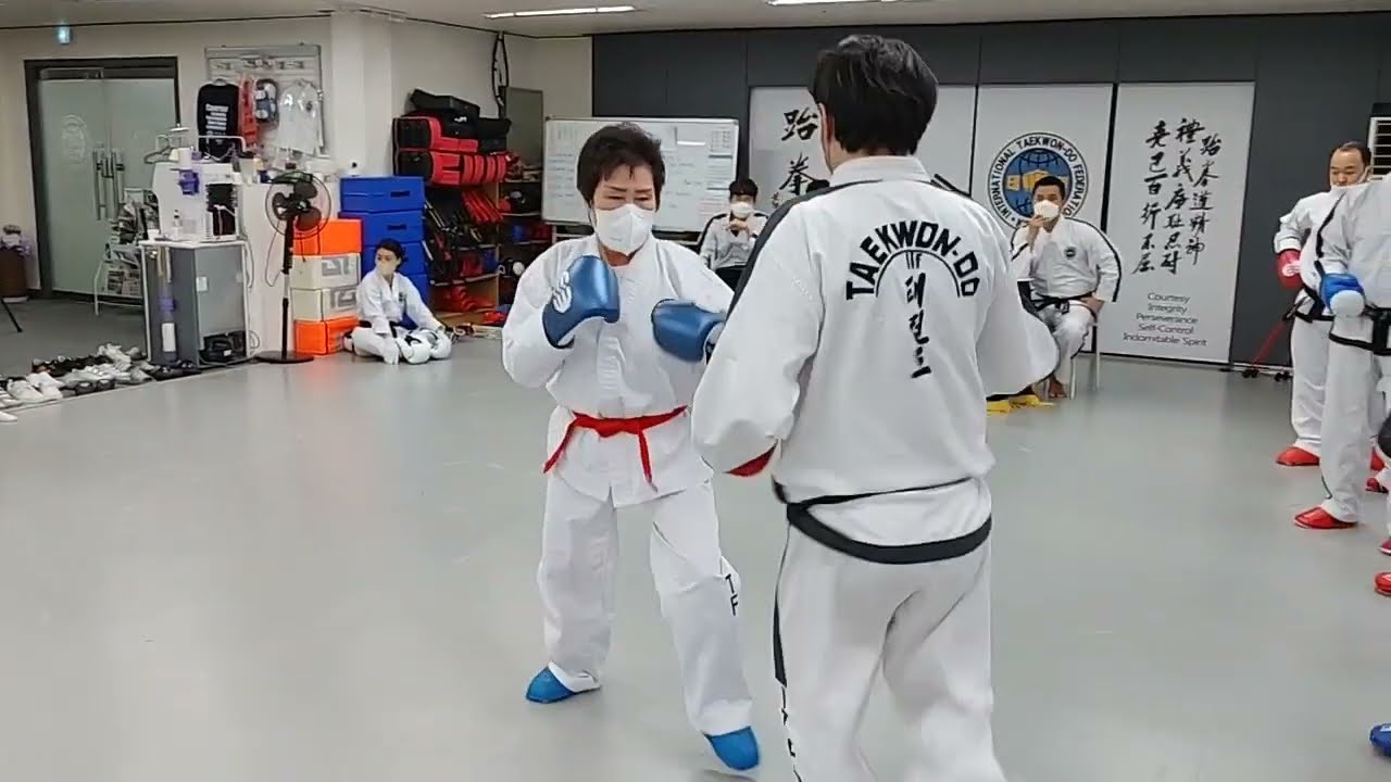 10회전 맞서기 - 10 Round Matseogi -10 Round Sparing - 존경합니다♥백절불굴 수련자님♥수술 ...