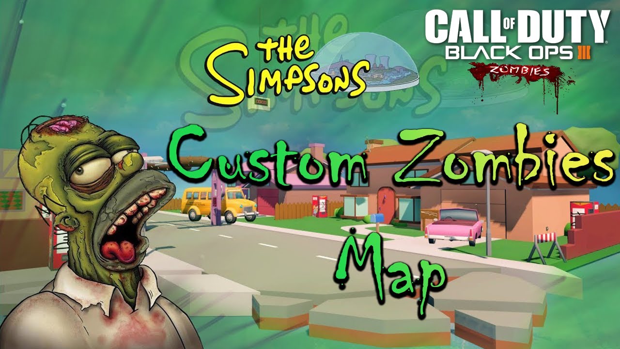 COD Black Ops 3 Zombies The Simpsons Map! (Easter Egg Complete) - YouTube