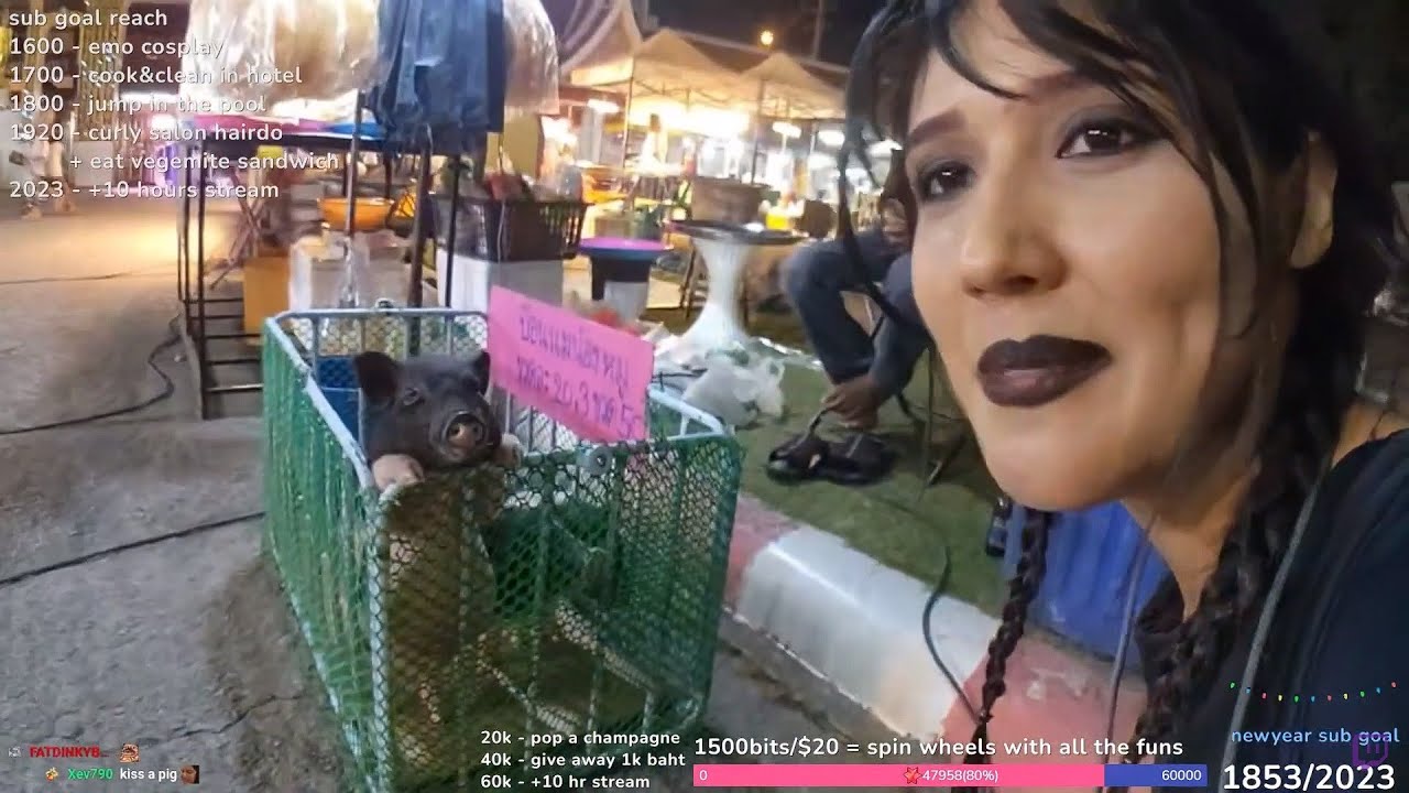 Emo Cosplay - Wednesday Addams, Daily Vlog in PATTAYA - Justketh - YouTube