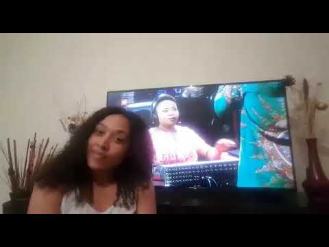 Simphiwe Ngema singing along to her late husband's song Dumi Masilela ...