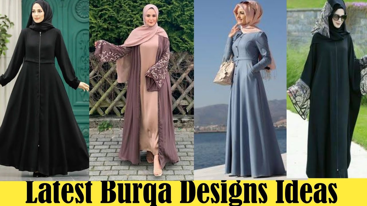 Latest New Burqa Designs Ideas 2023| Unique Abaaya Designs Ideas - YouTube