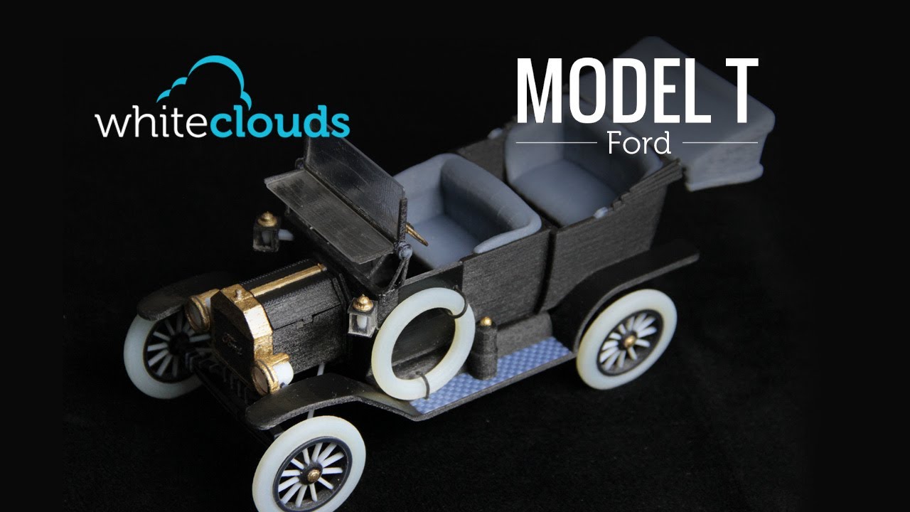 The 1913 Model T Ford | 3D Printed - YouTube