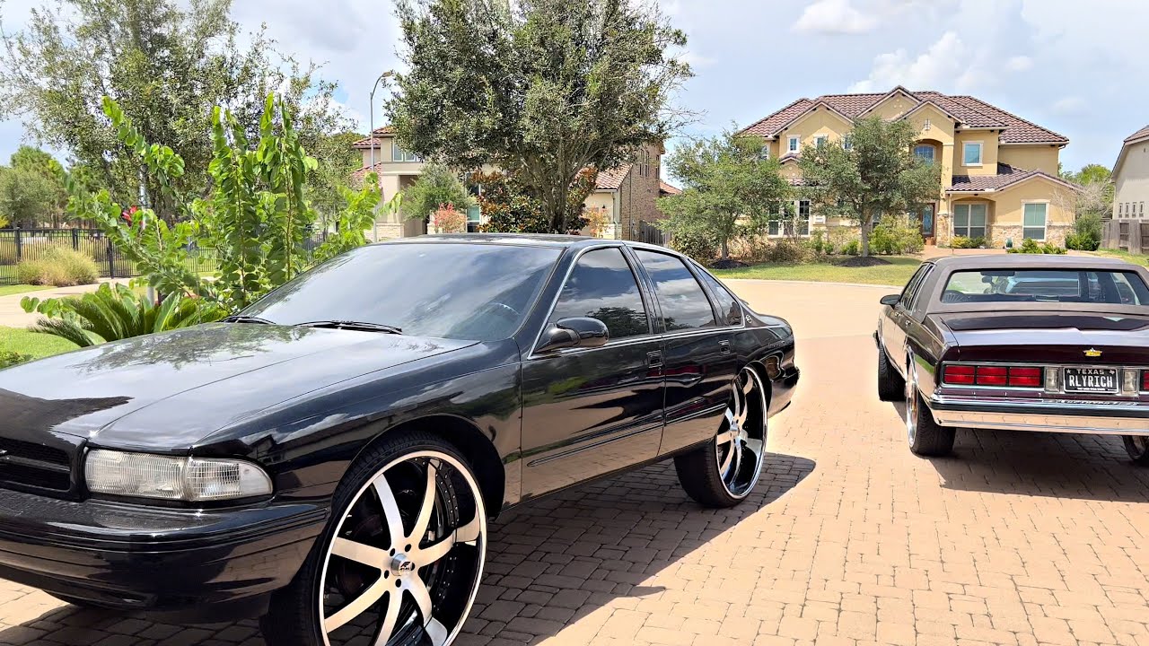 CoreySSG Impala SS on 30 inch Amani Forged Wheels - YouTube