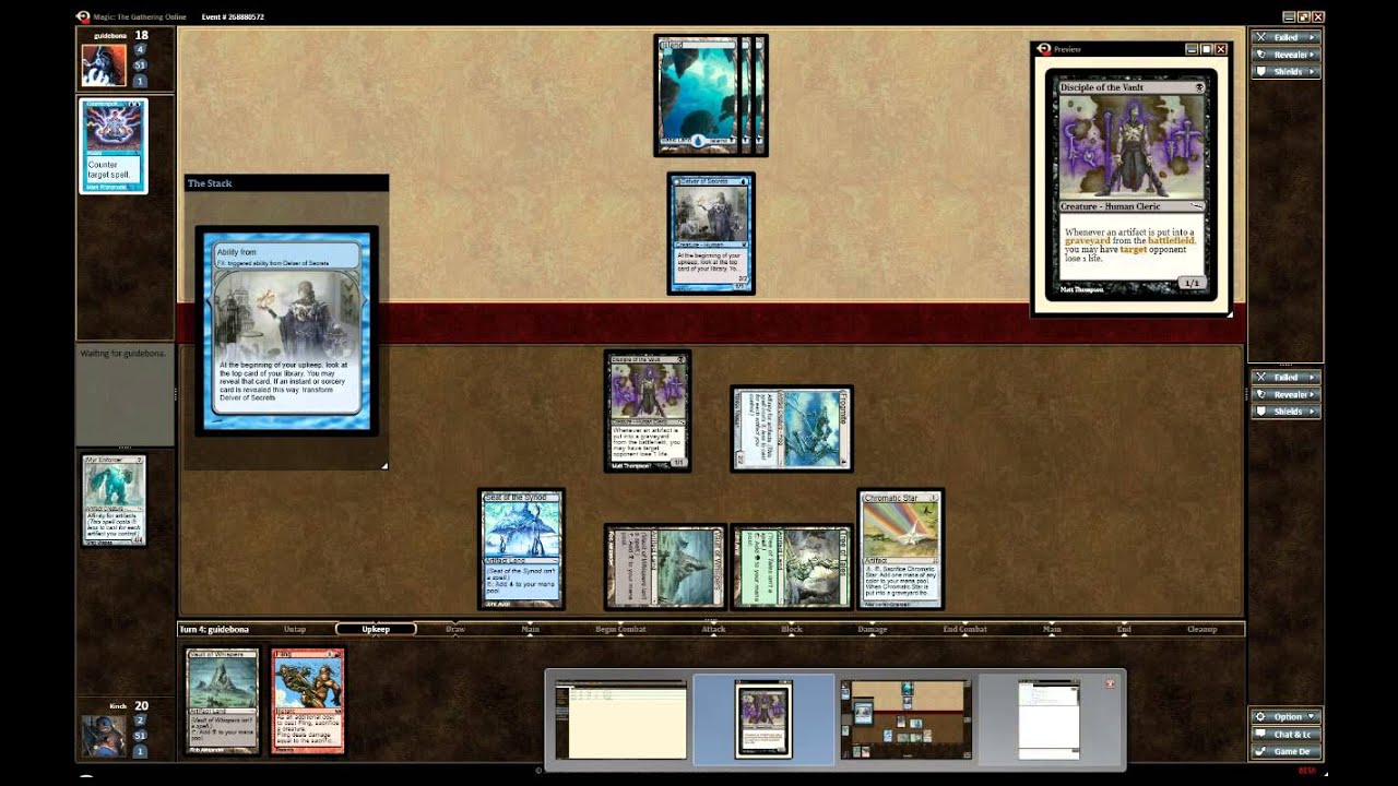 Pauper Affinity vs Mono Blue - YouTube