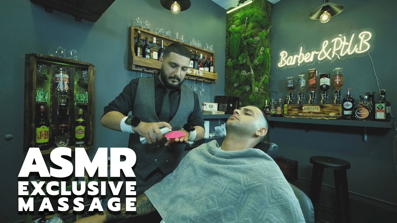 ASMR Sleep MASSAGE | Exclusive HEAD FACIAL Massage | Ambiance Relaxing ...