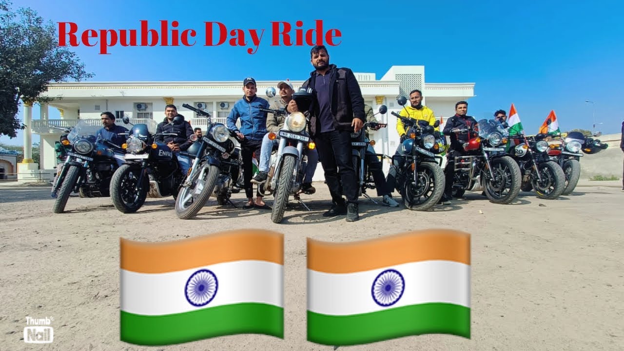 Republic day Ride || Royal Enfield Group Ride || Bike Ride on Republic ...