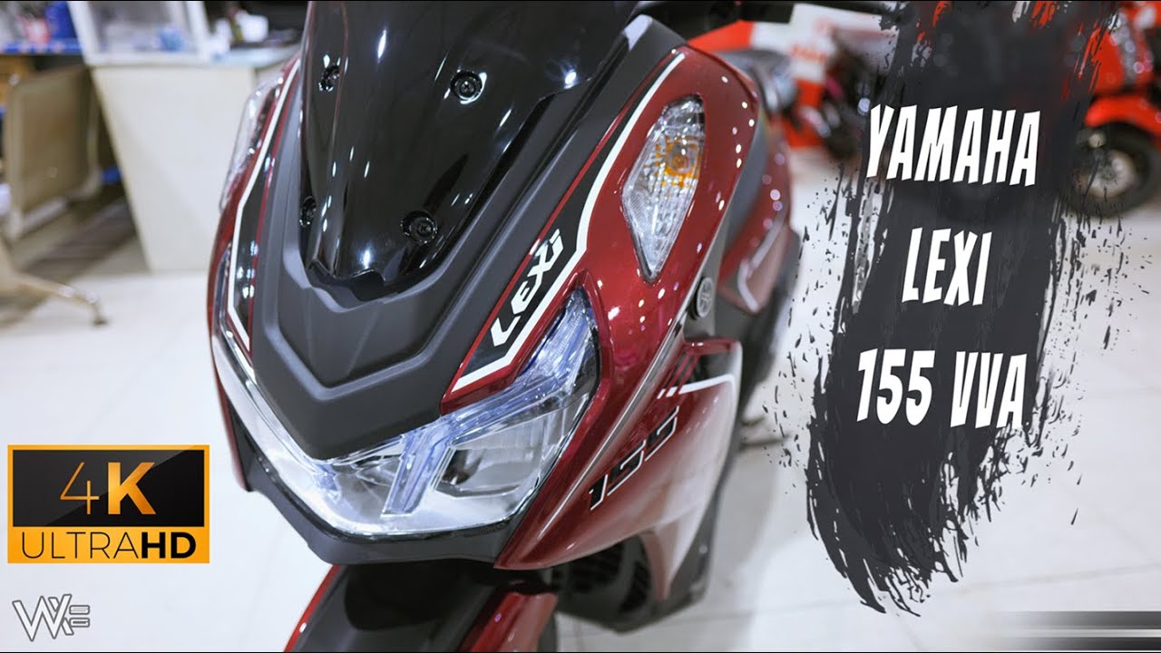 Yamaha LEXI 155 VVA | Đỏ Đen - Walkaround - YouTube