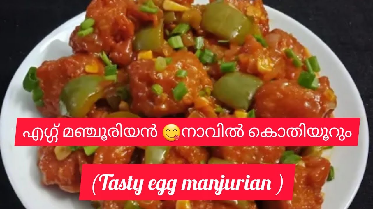 എഗ്ഗ് മഞ്ചൂരിയൻ 😋നാവിൽ കൊതിയൂറും (Tasty egg manjurian )Rayan's podcast ...