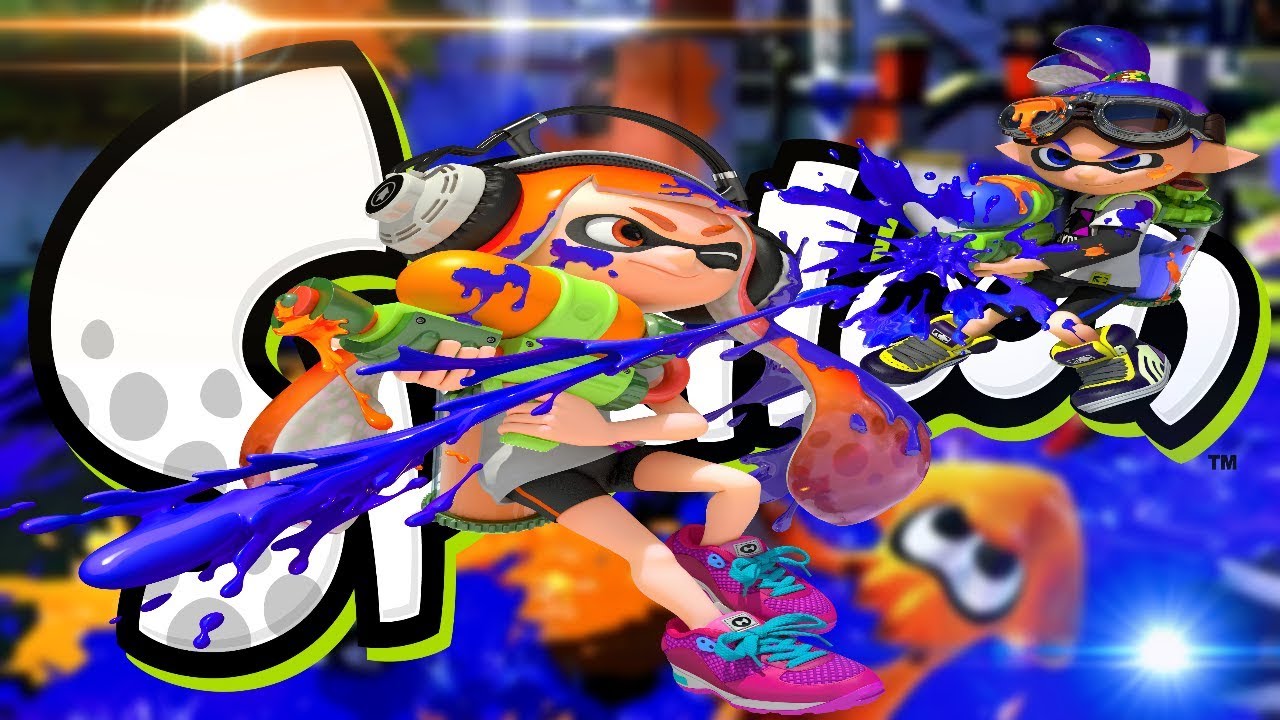 Splatoon Funny Moments l Shooting Goo - YouTube