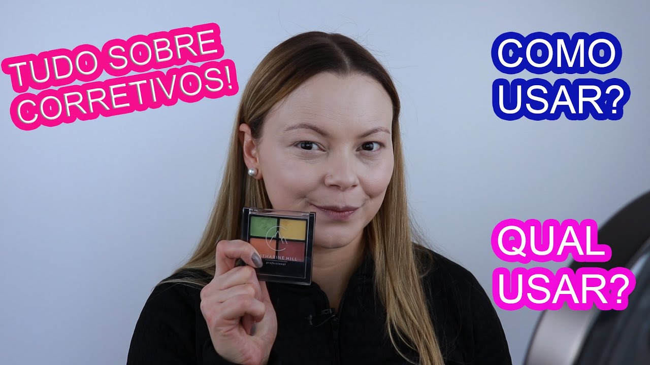 COMO USAR o CORRETIVO na Maquiagem? QUAL usar? Como ESCOLHER? | Tudo ...