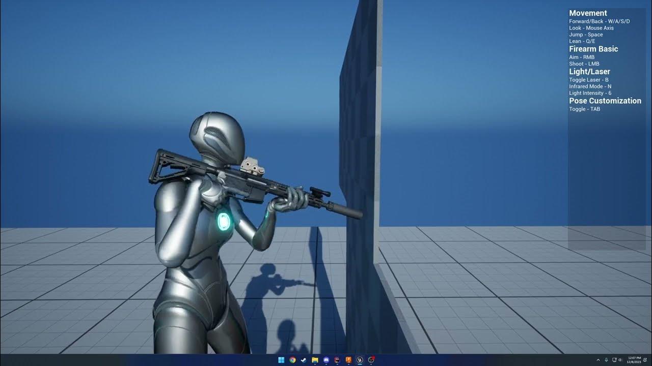 Unreal Engine Shooter Framework: New Firearm Collision System - YouTube