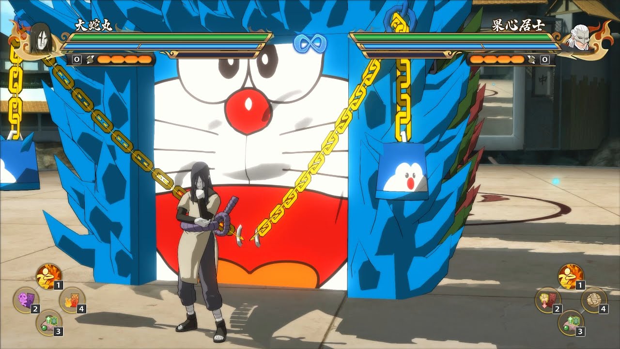 超忍術：通靈之術．三重羅生門之哆啦A門 Triple Rashomon Doraemon - YouTube