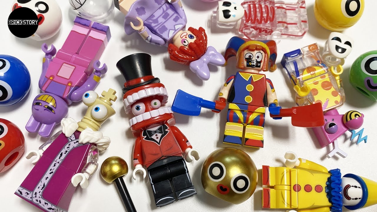 LEGO The Amazing Digital Circus | Pomni Digital Circus Lego Sets ...