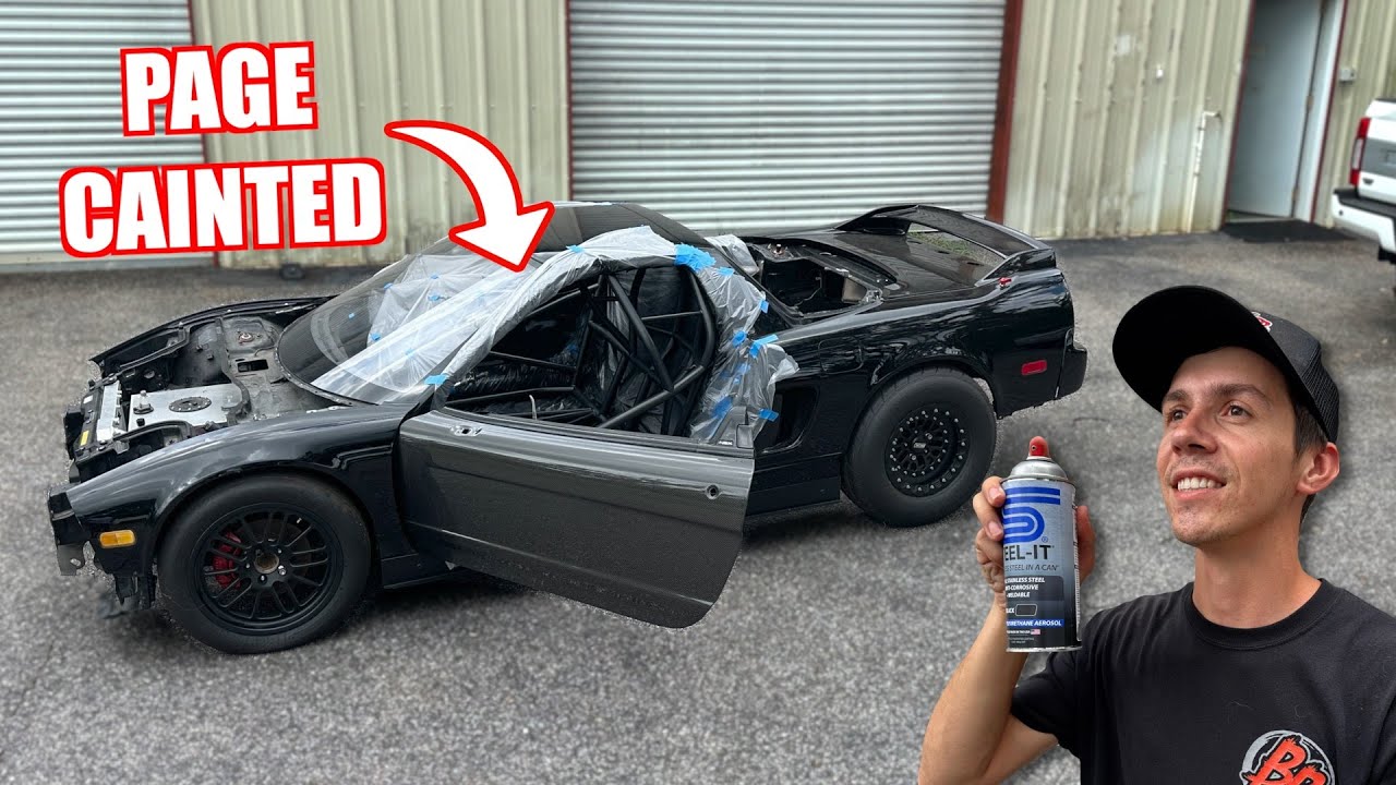 Drag NSX Build - It Was Finally Time! - YouTube