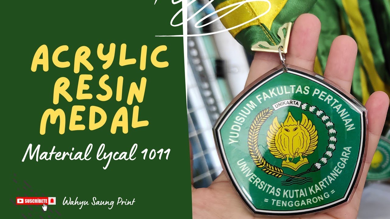 Acrylic resin medal, material lycal 10 11 #medal #acrylic #instagram ...