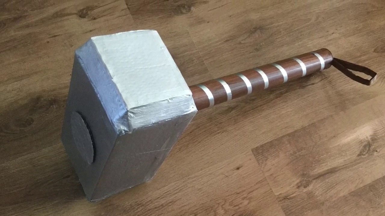 DIY: Sinterklaas surprise Thor’s hamer - YouTube