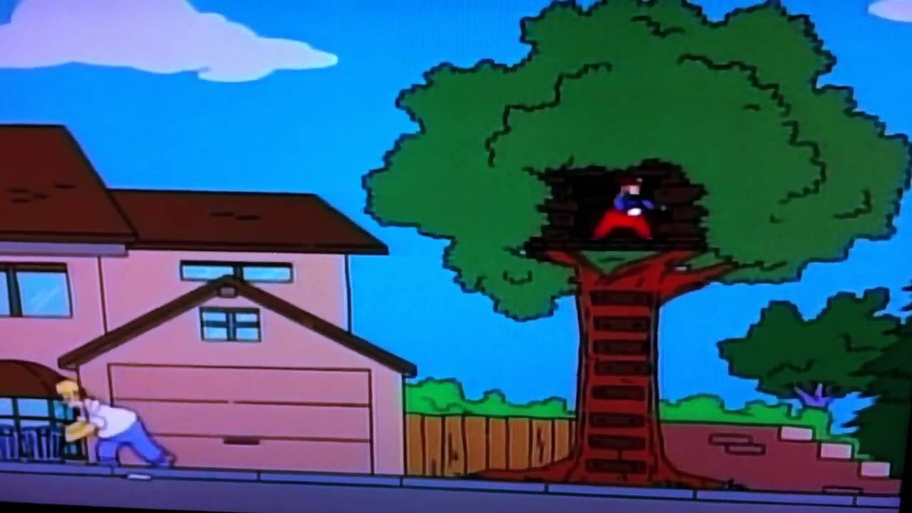 Homer vs. Mario - YouTube