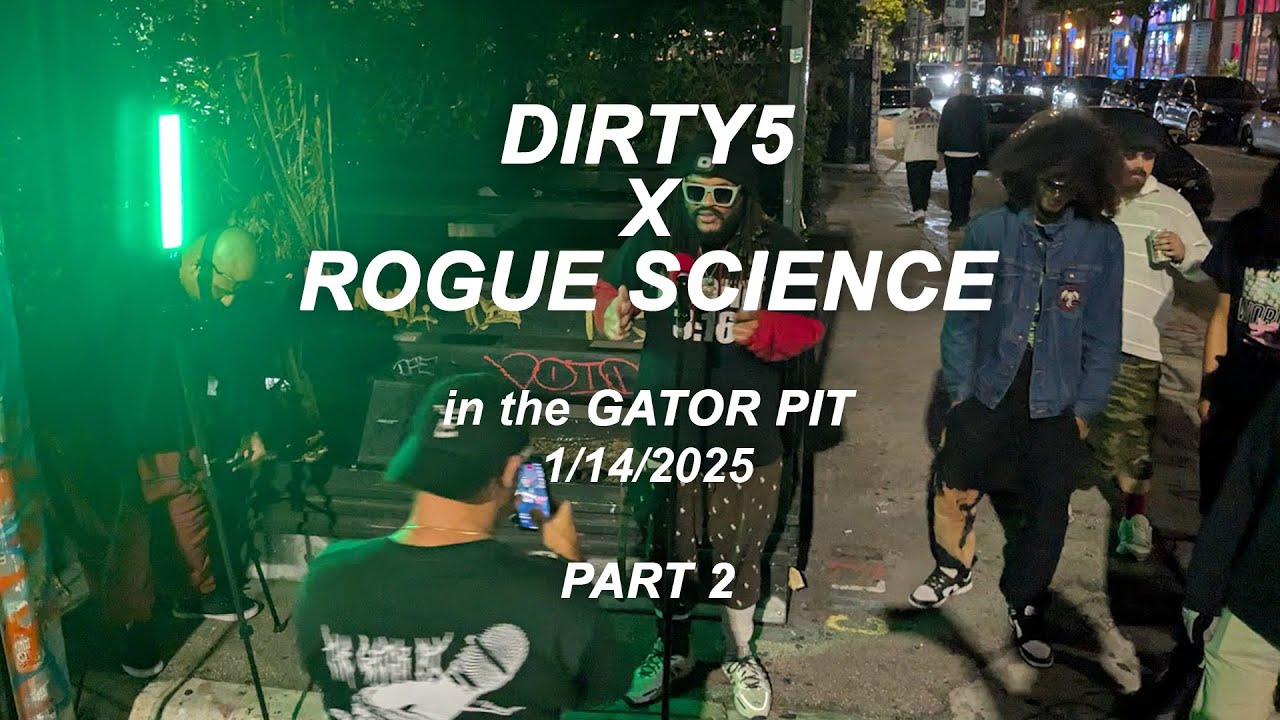 DIRTY5 X Rogue Science in the Gator Pit 2!!! - YouTube