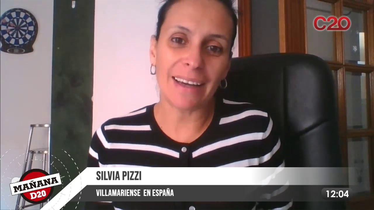 MAÑANA D20 | SILVIA PIZZI: VILLA MARIENSE EN ESPAÑA - YouTube