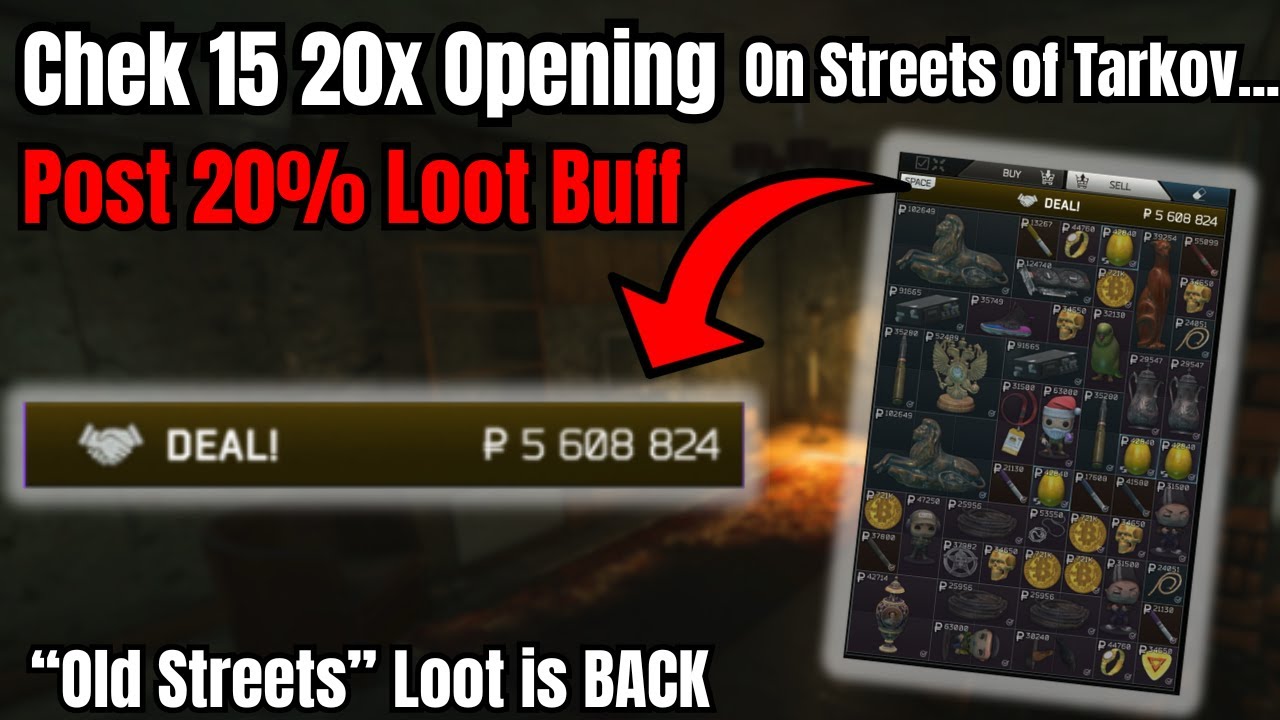Chekannaya "Chek" 15 20x Opening - Old Streets Loot is BACK - YouTube