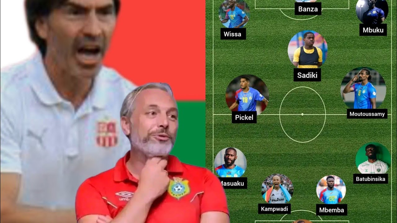 RDC🇨🇩 VS MADAGASCAR 🇲🇬11 PROBABLES, COMMENT CONTRER LE 3-5-2 MALGACHE ...