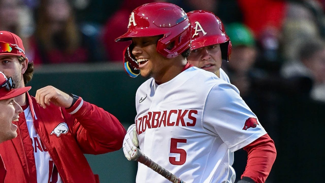Hogs' Kendall Diggs, Austin Ledbetter, Harold Coll after win over UNLV ...