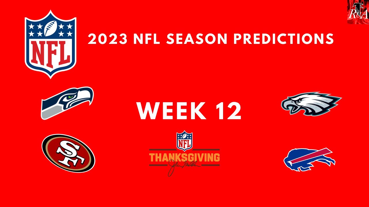 2023 NFL Week 12 Game Picks - YouTube
