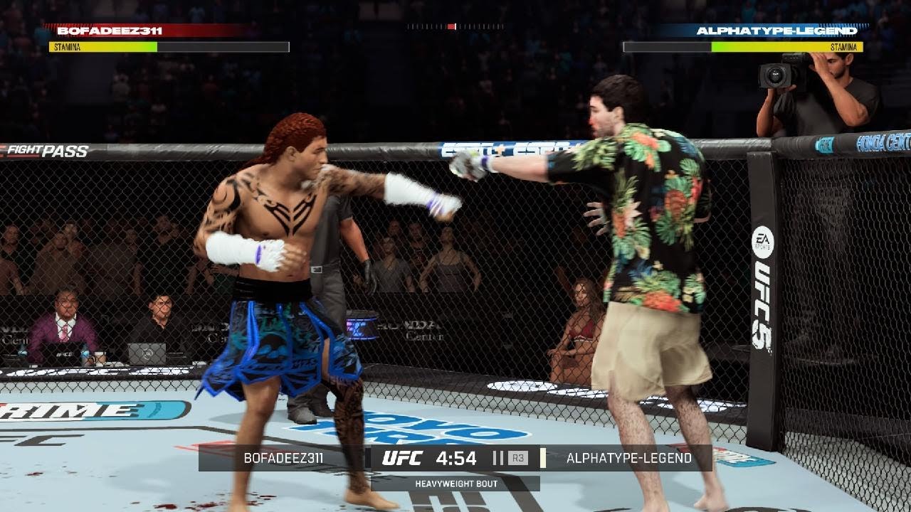 UFC 5_after round damage - YouTube