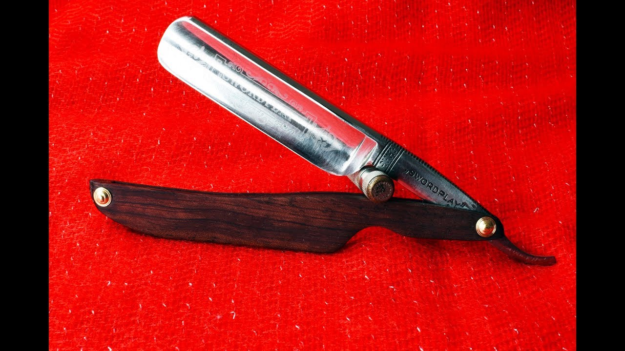 Swordplay straight razor restoration 2 - YouTube