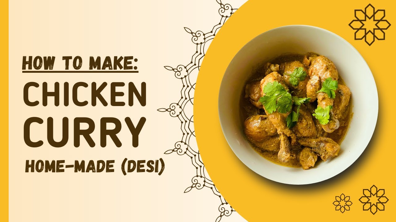 Quick and Easy Chicken Curry Recipe | Homemade Spicy Chicken Curry ...
