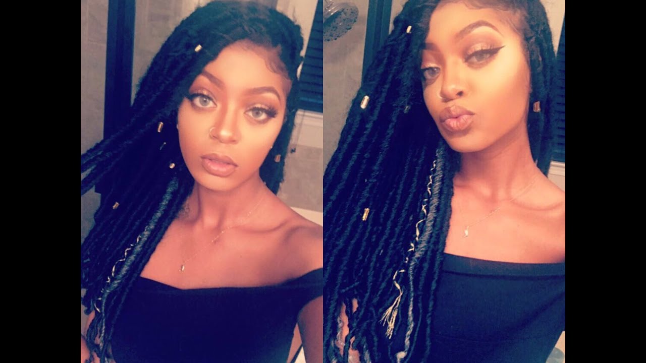 FAST and EASY FAUX LOCS - Individual Crochet Faux Locs [HD VIDEO] - YouTube