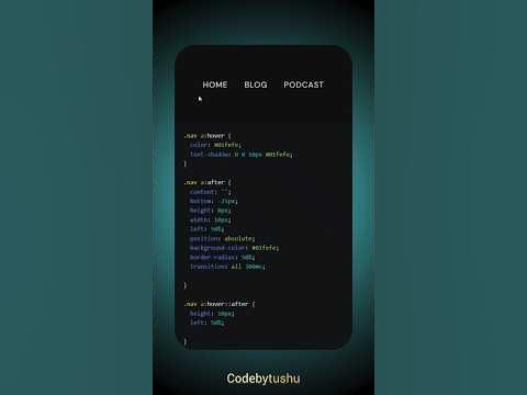 "Design a Stunning Home Section for Your Website | HTML & CSS Tutorial" #html #css #codebytushu ...
