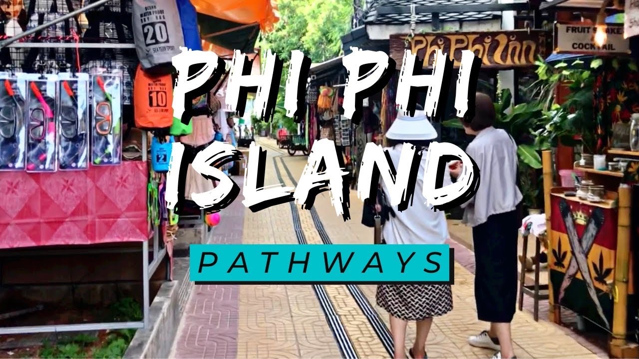 WALKING PHI PHI ISLAND WHAT IT LOOKS LIKE NOW?! ITS CHANGING! Thailand ...