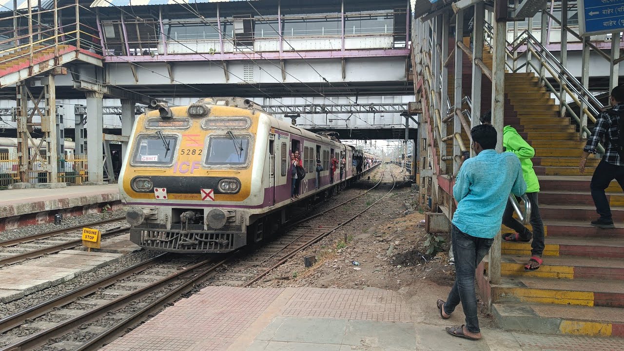 CSMT Fast Local Train - YouTube