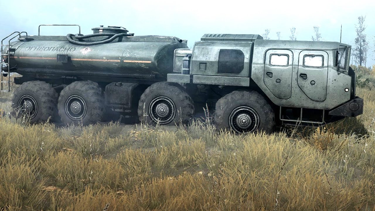 MudRunner - E 7310 Tanker Truck on the Deluge Map - YouTube