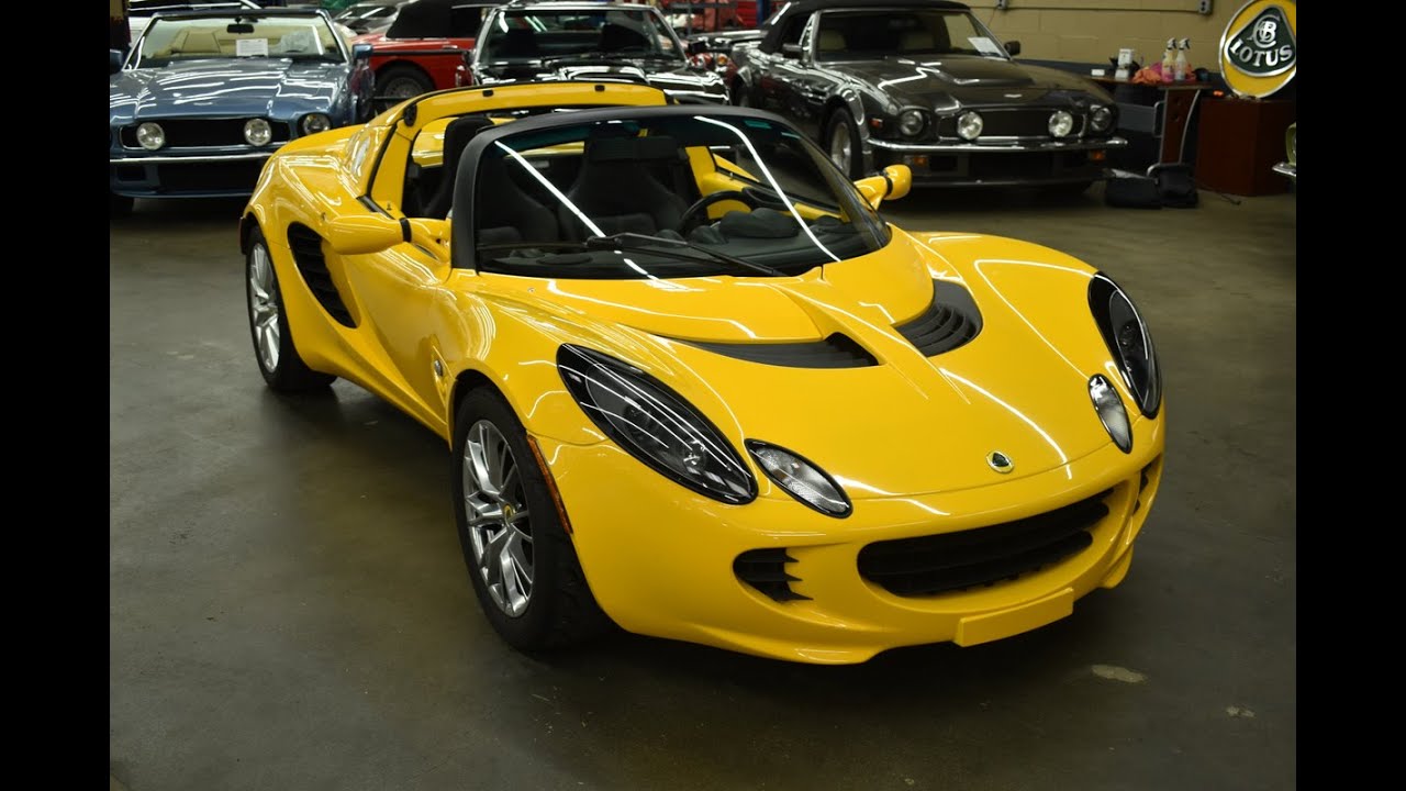 2005 Lotus Elise - Saffron Yellow - Autosport Designs - YouTube