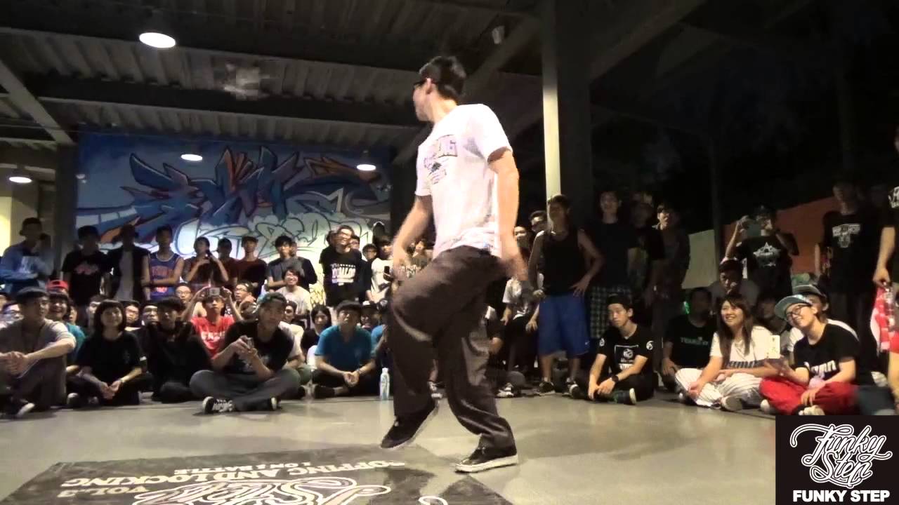 Funky Step Popping Open Side Final--Popping S VS CJ Pop - YouTube