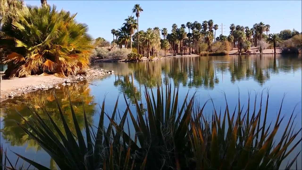 Papago Ponds AZ Fishing - YouTube