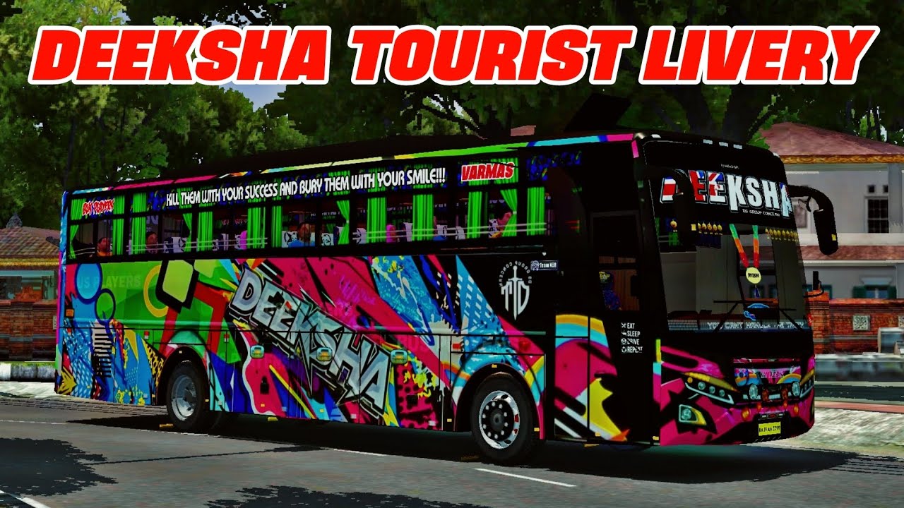DEEKSHA TOURIST BUS LIVERY MANGALORE | DEEKSHA BUS MANGALORE # ...