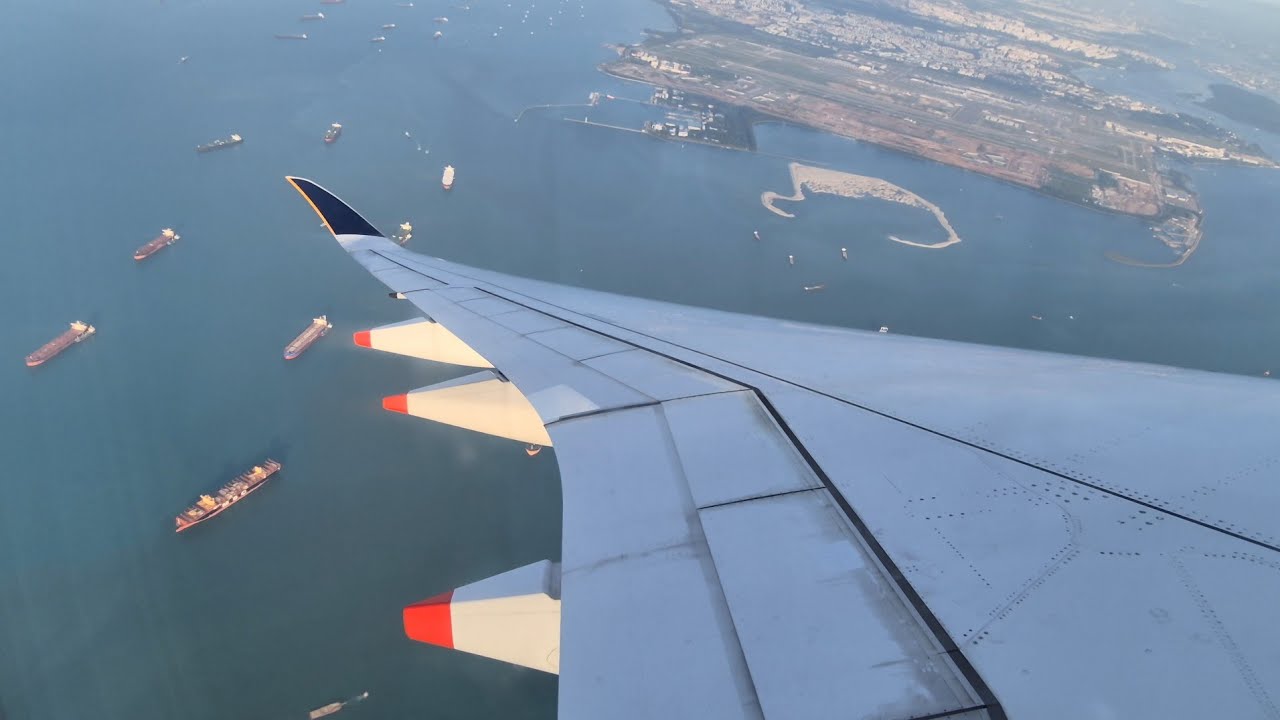 Singapore Airlines SQ874 - Airbus A350 | Pushback, Taxi & Takeoff at ...