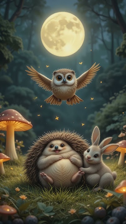 Oliver the Owl’s Secret Night Flight | Bedtime Story for Kids 🦉 - YouTube